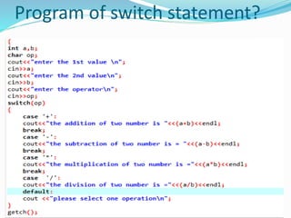 Intruduction conditional statement | PPTX