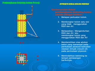 Intruksi kerja kolom | PPT