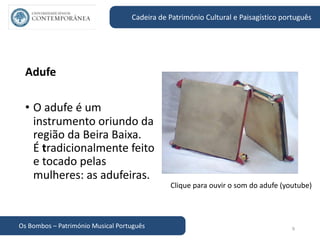 Património Cultural - Instrumentos tradicionais Portugueses | PDF