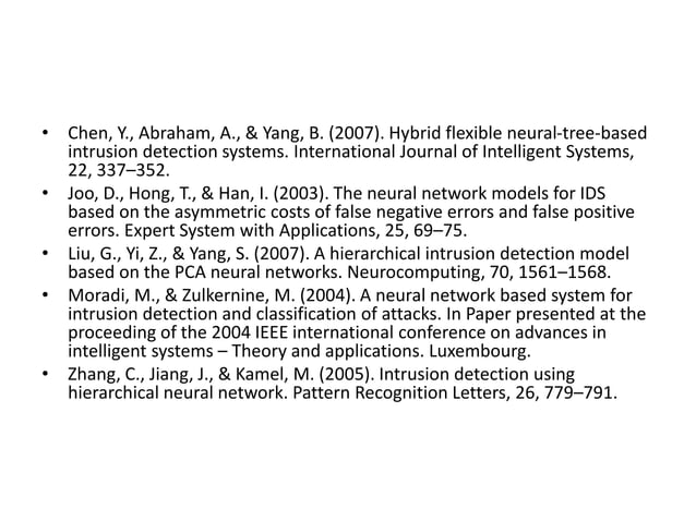 intrusion-detection-using-ML.pptx | Information and Network Security | Computing