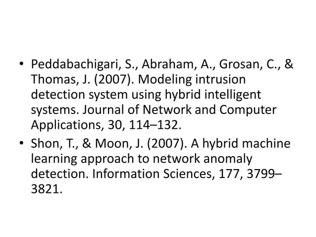 intrusion-detection-using-ML.pptx | Information and Network Security | Computing