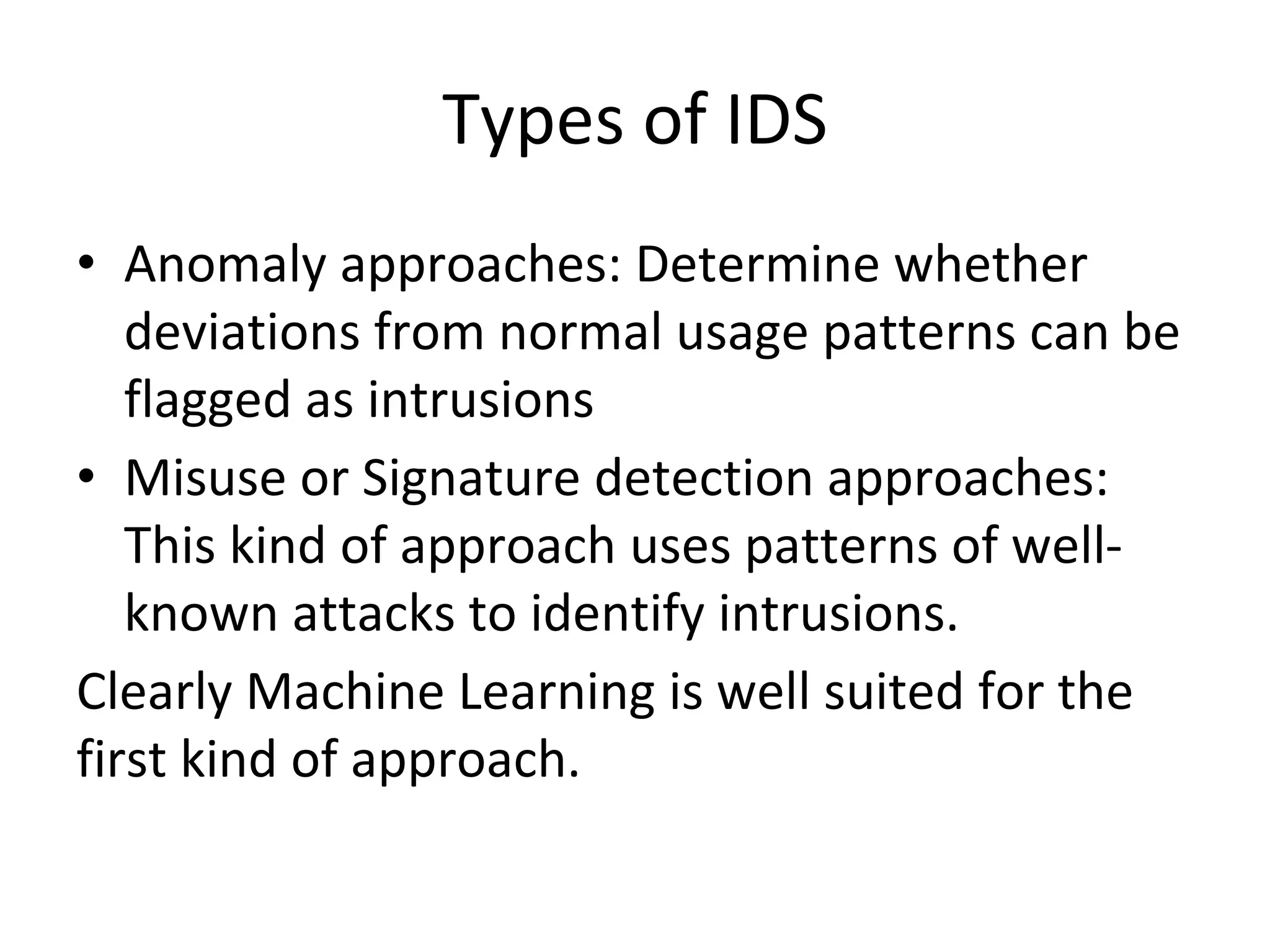 intrusion-detection-using-Machine Learning | PPTX | Information and ...