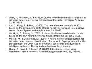 intrusion-detection-using-Machine Learning | PPTX