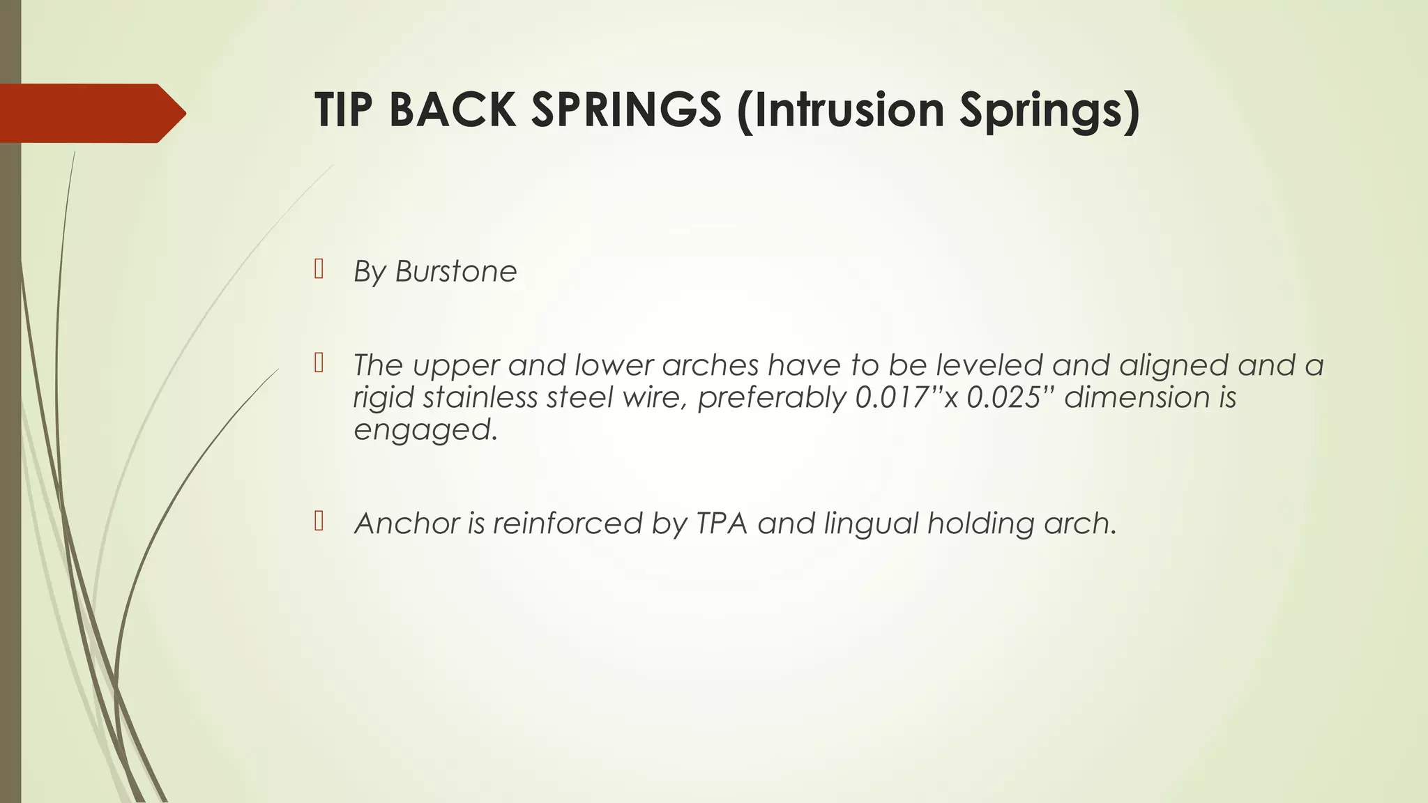 Intrusion arches | PPT