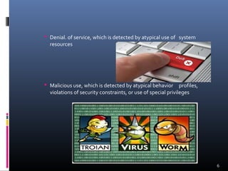Intrusiond and detection | PPT | Operating Systems | Computer Software and Applications