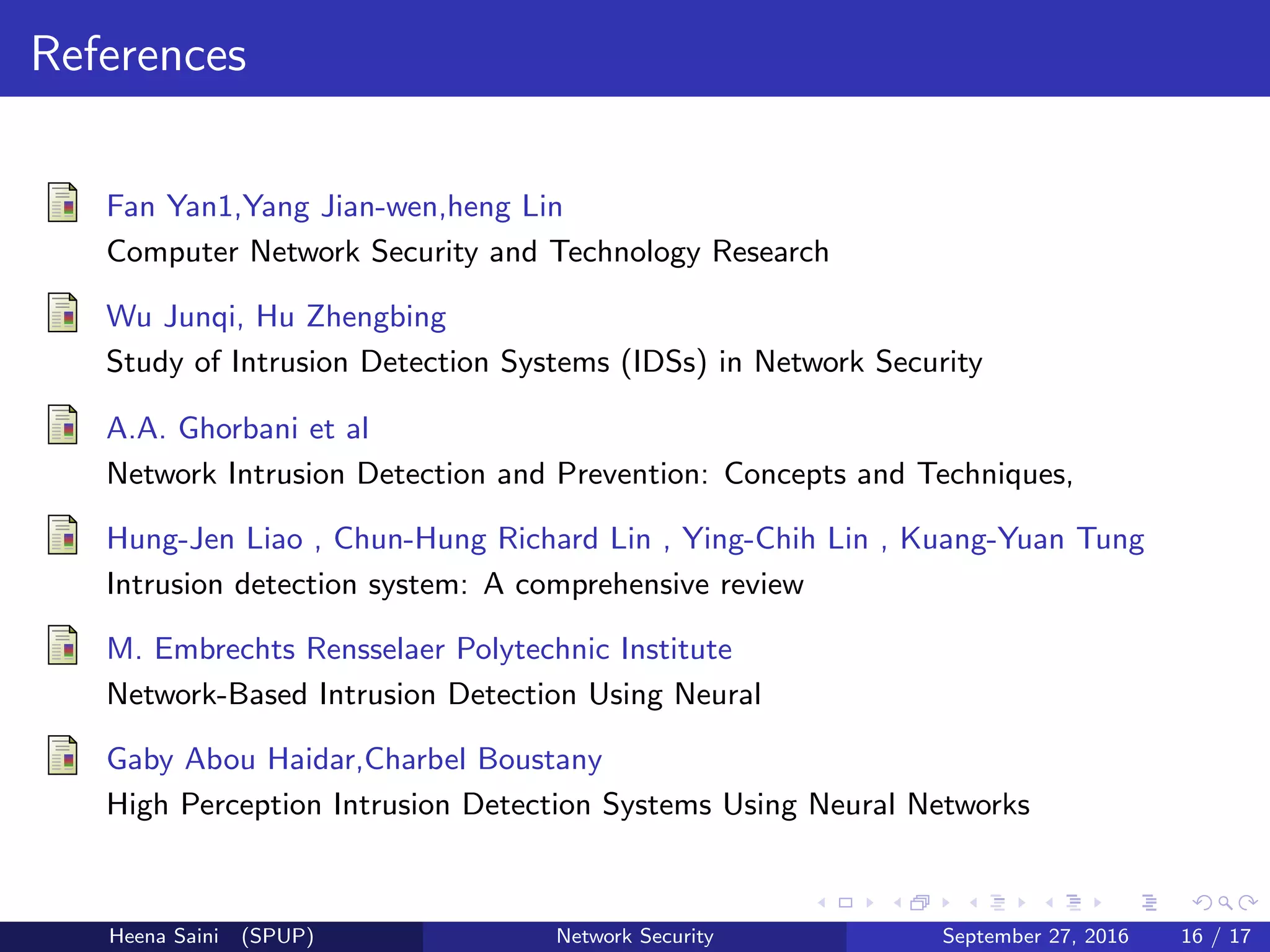 Intrusion dectection system | PDF