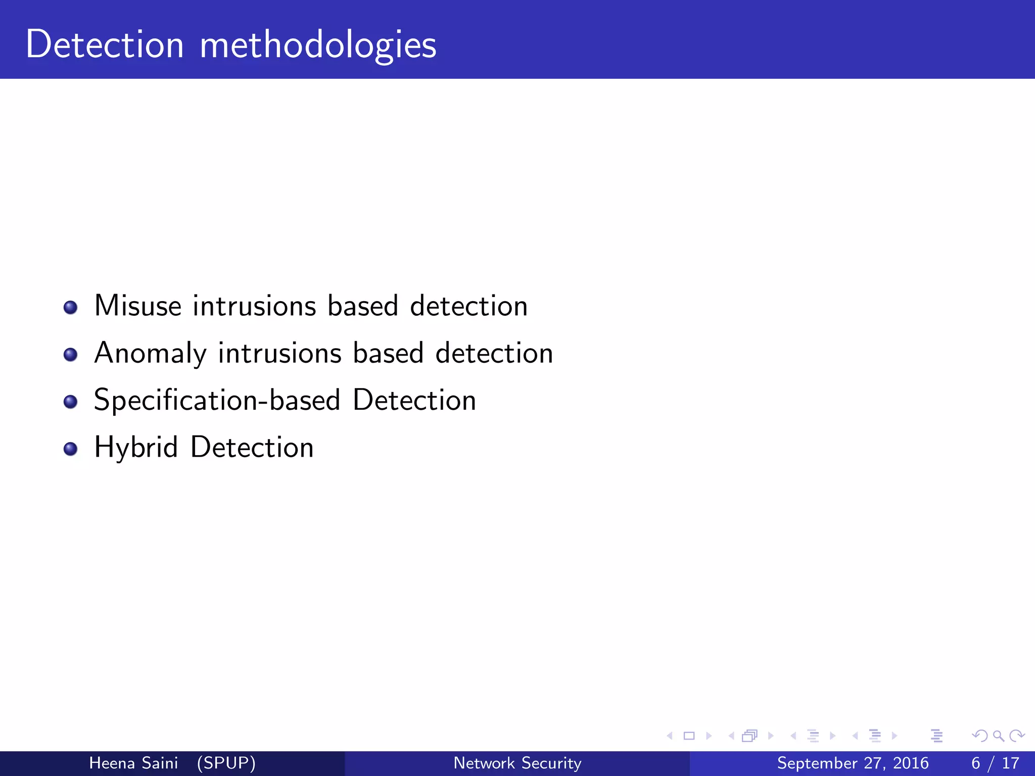 Intrusion dectection system | PDF