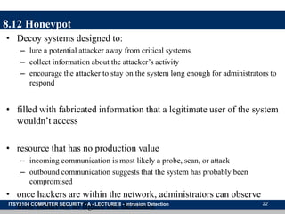 Intrusion detection | PPTX