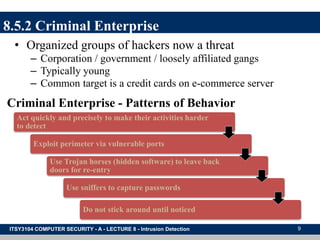 Intrusion detection | PPTX
