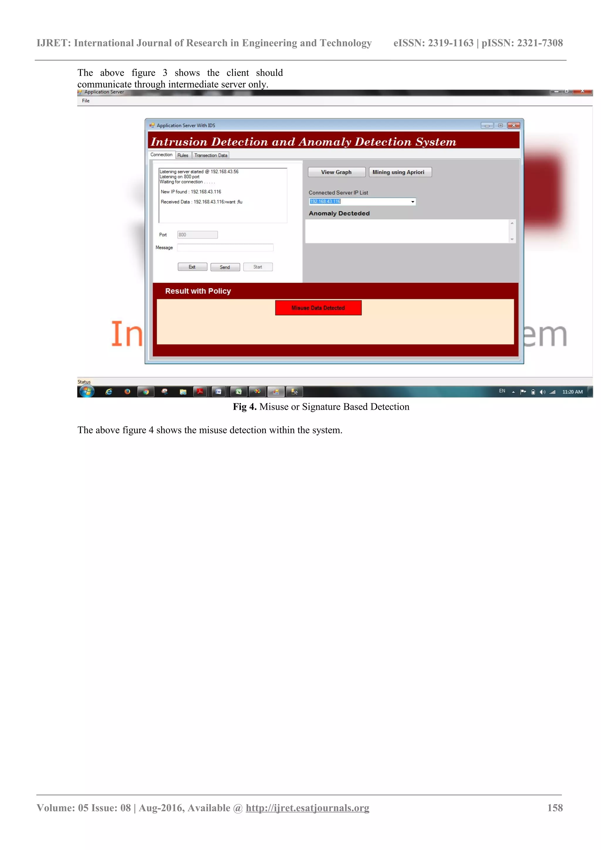 Intrusion Detection And Anomaly Detection System Using Sequential