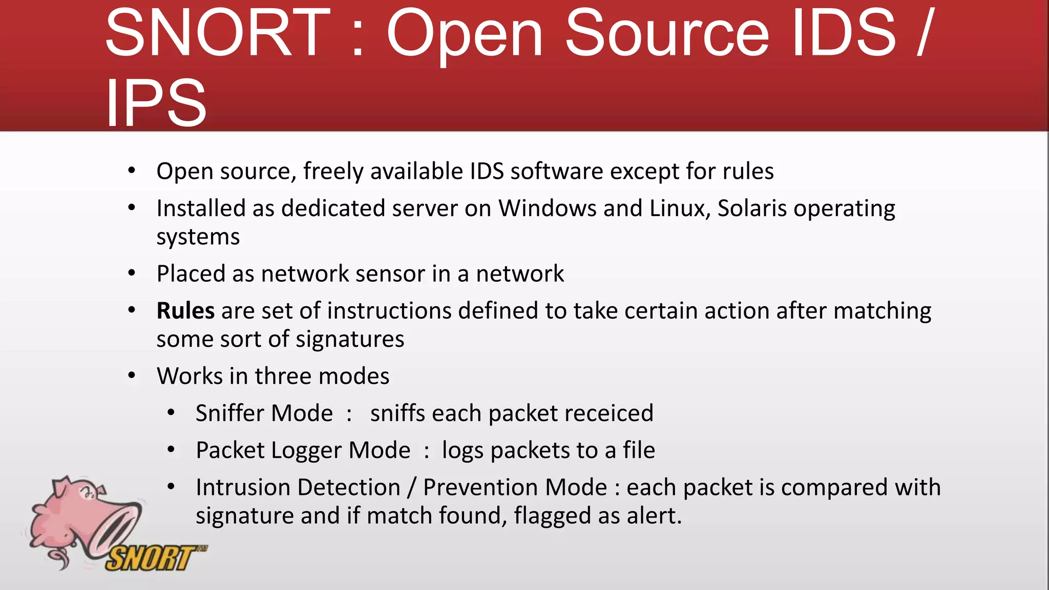 Intrusion detection and prevention system | PPTX