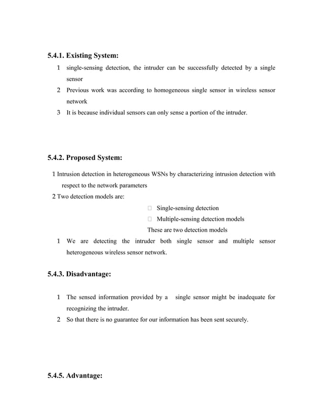 Intrusion Detection In Homogeneous And Heterogeneous Wireless Sensor Networks Synopsis Pdf