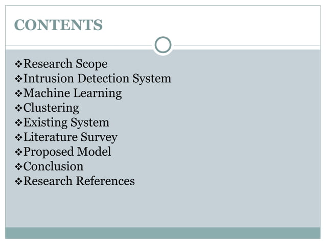 Intrusion Detection Model Using Self Organizing Maps Ppt