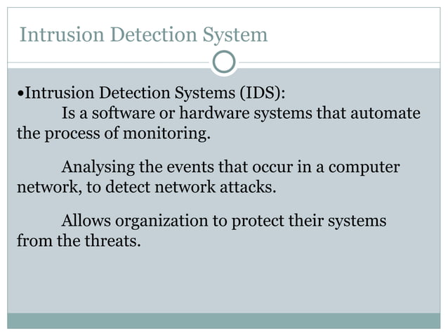 Intrusion Detection Model using Self Organizing Maps. | PPTX