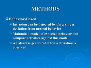 Intrusion Detection Presentation | PPT