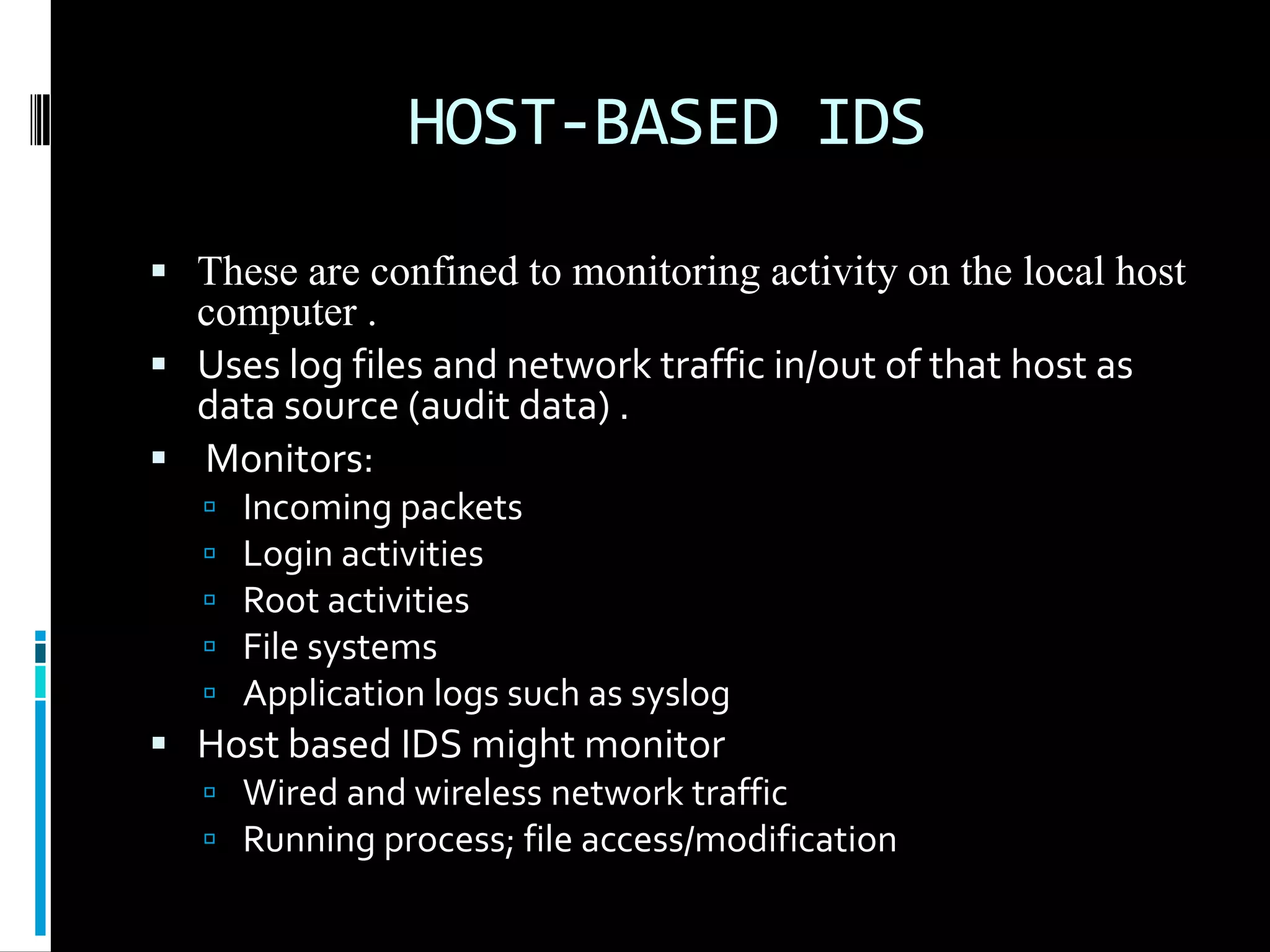 Intrusion detection system | PPTX