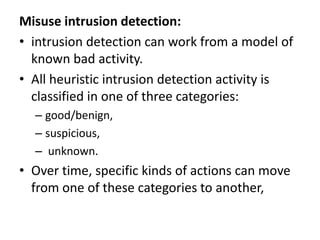 Intrusion detection system | PPTX