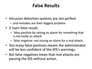Intrusion detection system | PPTX
