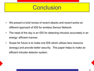 Intrusion detection system | PPT