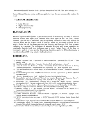 Intrusion detection system – a study | PDF