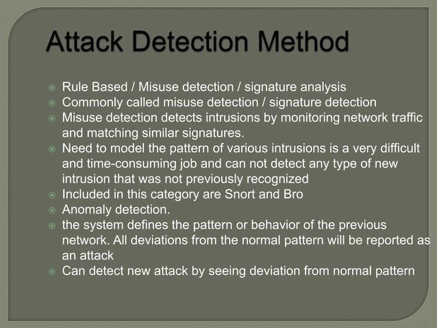 Intrusion Detection System Ids Pptx