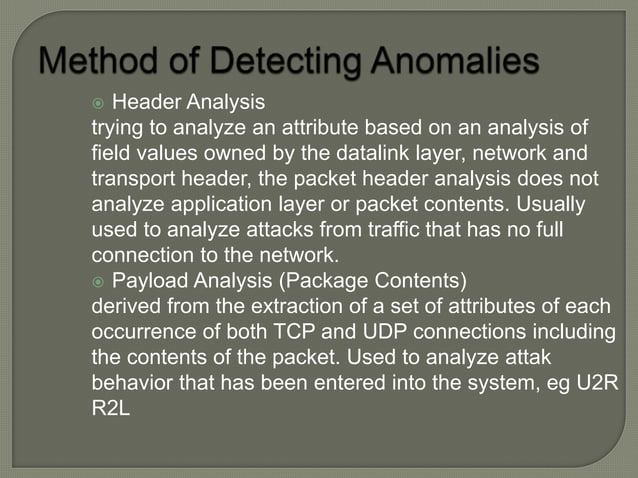 Intrusion detection system IDS | PPTX