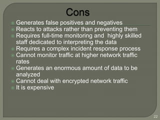 Intrusion detection system IDS | PPTX