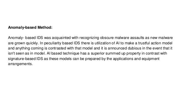 Intrusion detection system (ids) | PPT