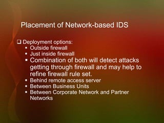 Intrusion detection system | PPSX