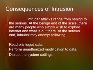 Intrusion detection system | PPSX