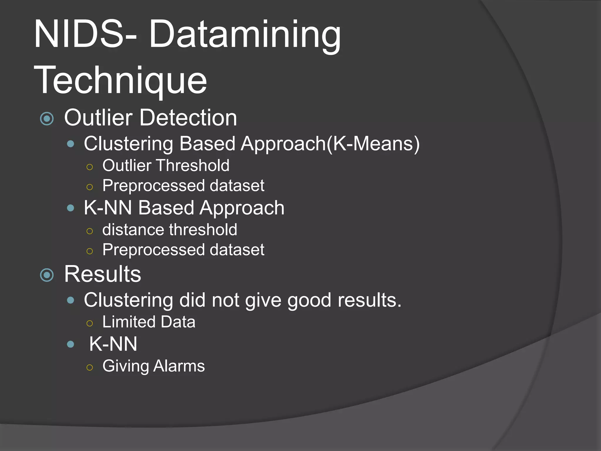Intrusion Detection Using Data Mining Pptx Information And Network Security Computing