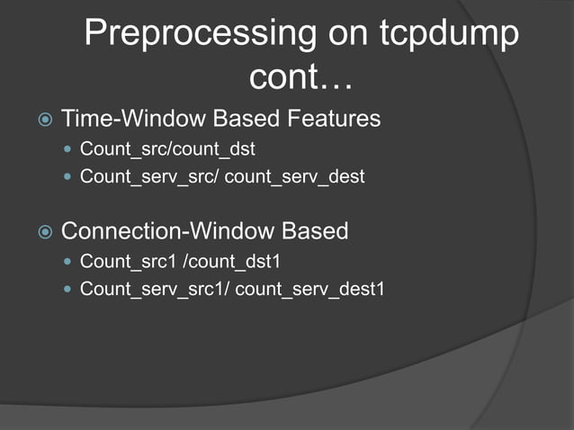 Intrusion Detection Using Data Mining Pptx Information And Network
