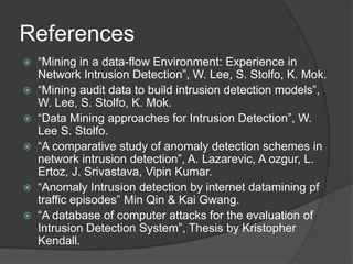 Intrusion detection using data mining | PPTX