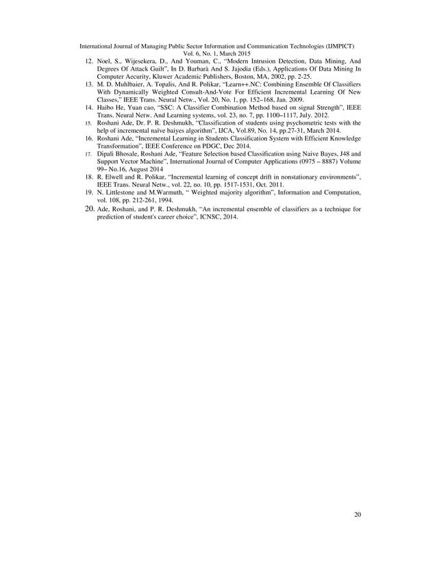 Intrusion Detection Using Incremental Pdf