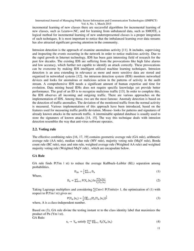 Intrusion detection using incremental | PDF