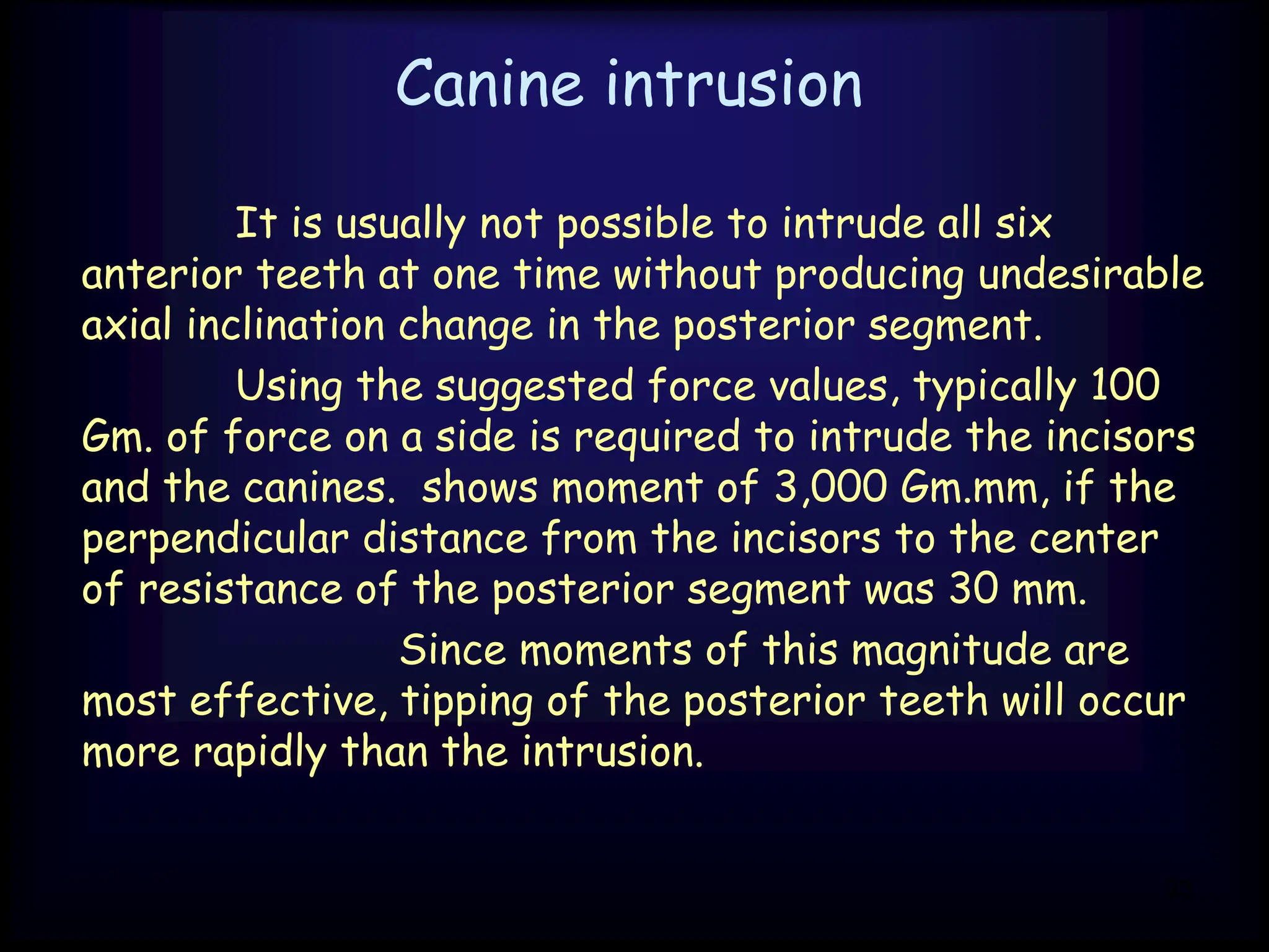 INTRUSION MECHANICS IN ORTHODONTICS..ppt