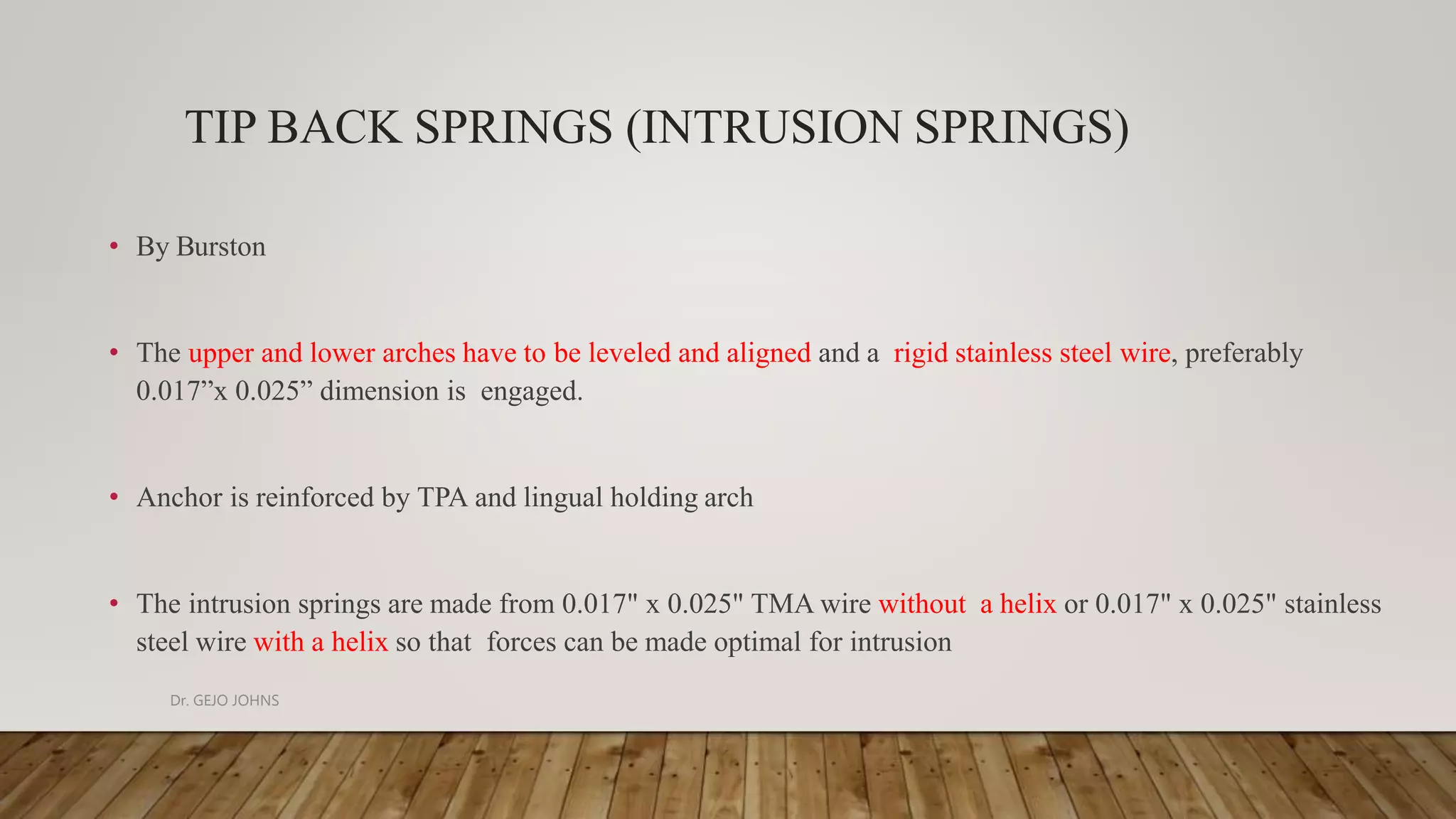 Intrusion mechanics in orthodontics | PPTX