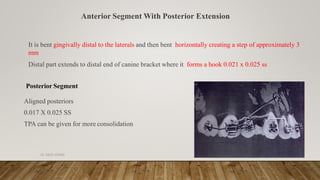 Intrusion mechanics in orthodontics | PPTX
