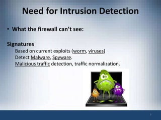 Intrusion prevension | PPSX | Information and Network Security | Computing