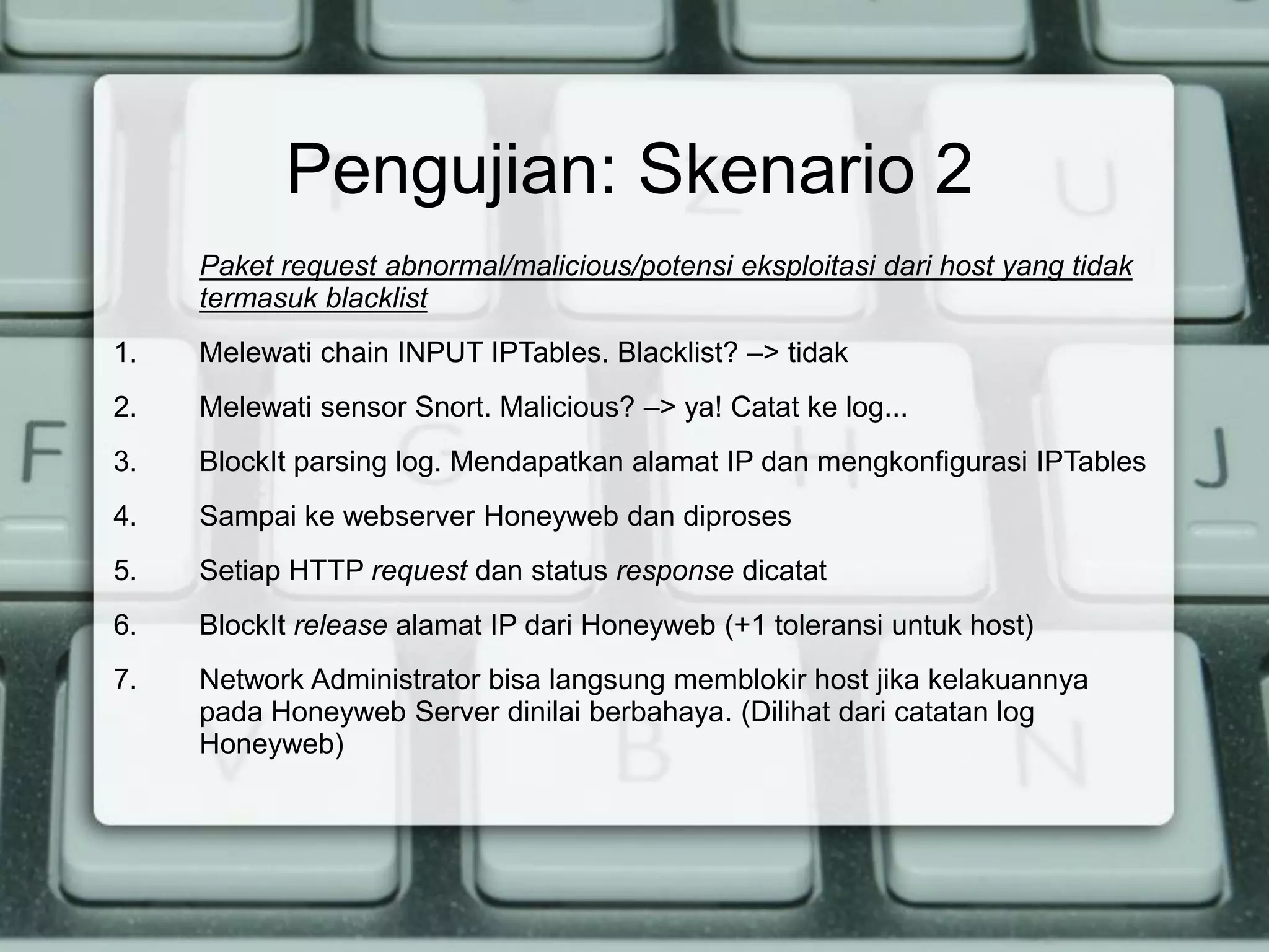 Intrusion Prevention Honeypot System Ppt