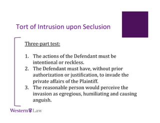 Class Action Intrusions: Helping to develop privacy rights, or an ...