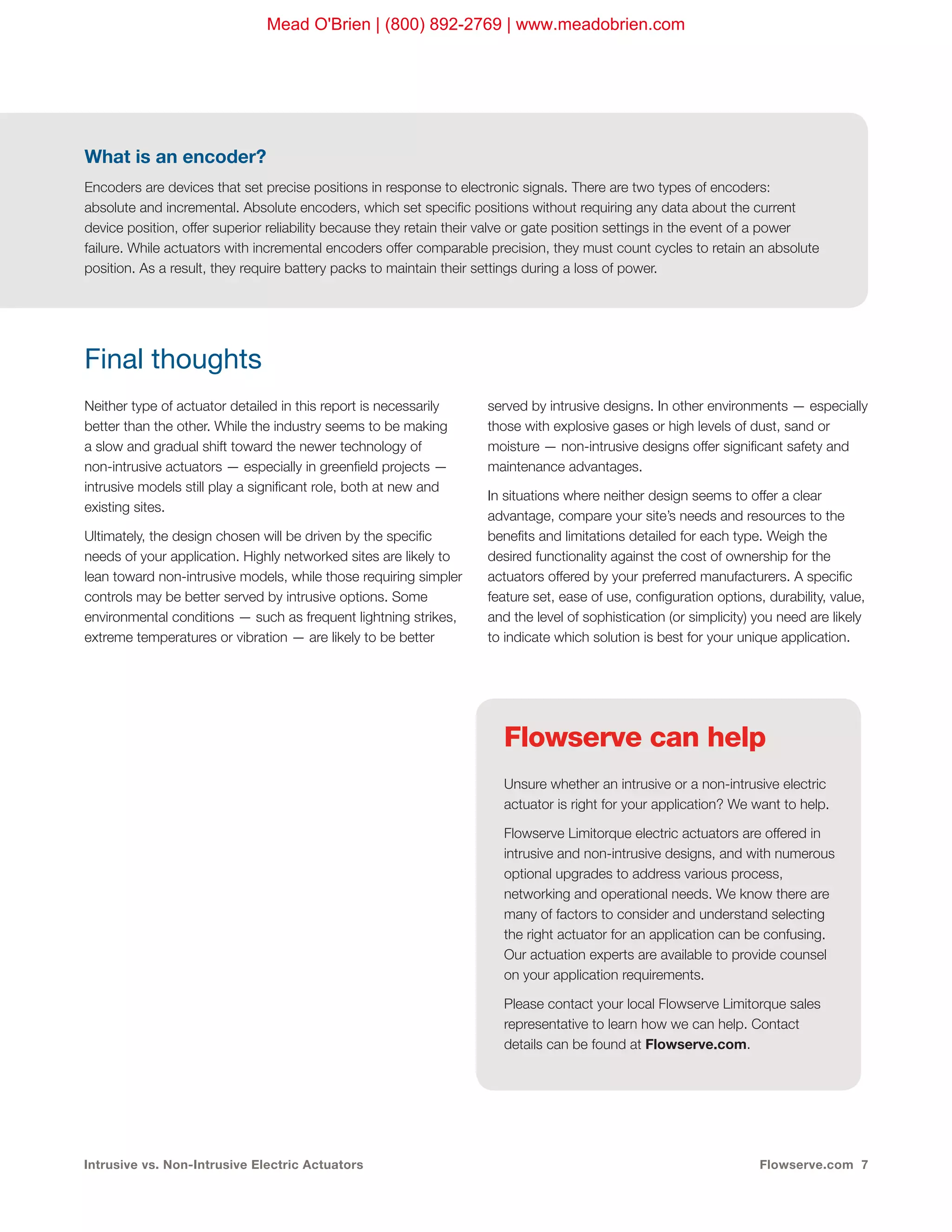 Intrusive vs. Non-Intrusive Electric Actuators: Which option is right ...