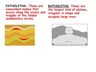Intrusive igneous rocks | PPTX