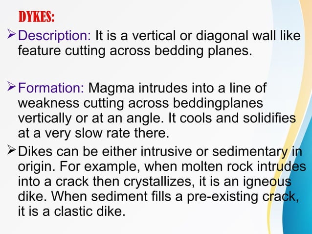 Intrusive topography | PPT | Geology | Science