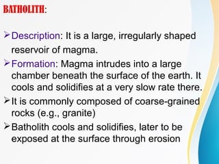 Intrusive topography | PPT