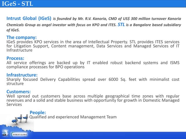 Intrust Global & Suprawin Technologies Ltd | PPTX | Information ...