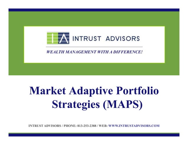 IA Market Adaptive Portfolio Strategies (MAPS) Presentation | PPT