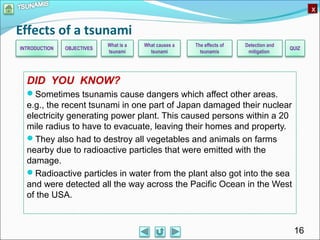 Integrated Science M4 Tsunamis | PPT