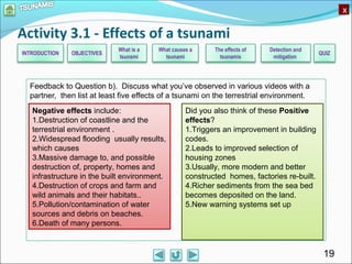 Integrated Science M4 Tsunamis | PPT