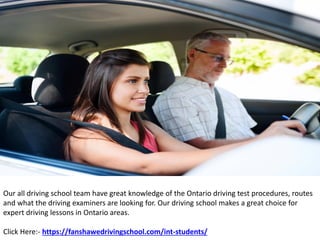 Int student driving school | PDF